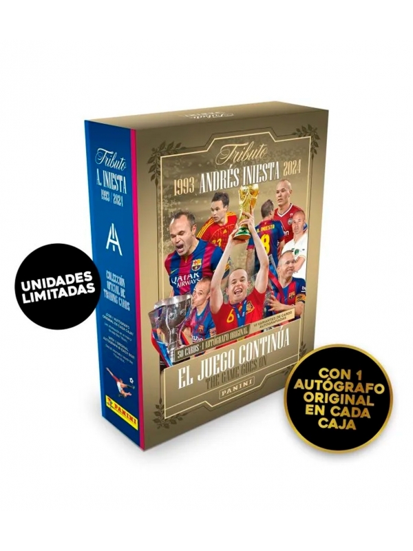 Collector Box - Tributo Andrés Iniesta 1993-2024 - Panini Cromos ...