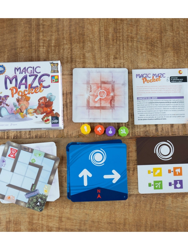 Magic Maze Pocket Juego de mesa 2Tomatoes Games. Distribuidor España