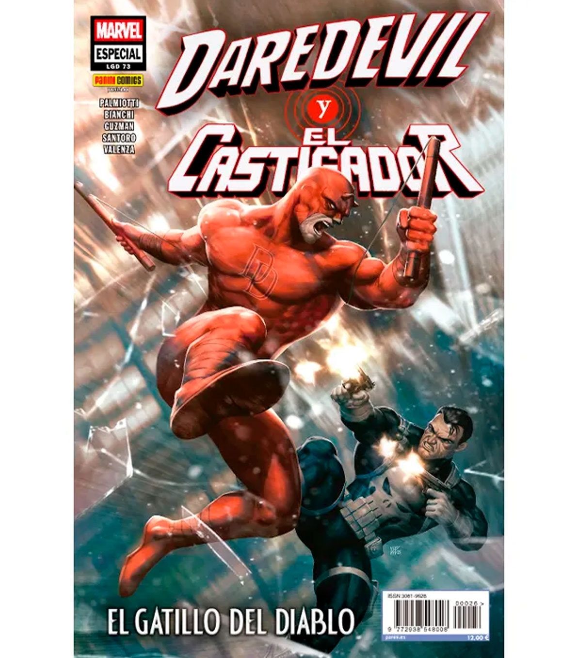 DAREDEVIL Y CASTIGADOR. EL GATILLO DEL DIABLO ESPECIAL. Distribuidor ...