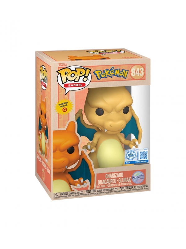 Funko POP! Vinyl (Exc) Charizard (Soft Color) - Pokémon. Distribuidor ...