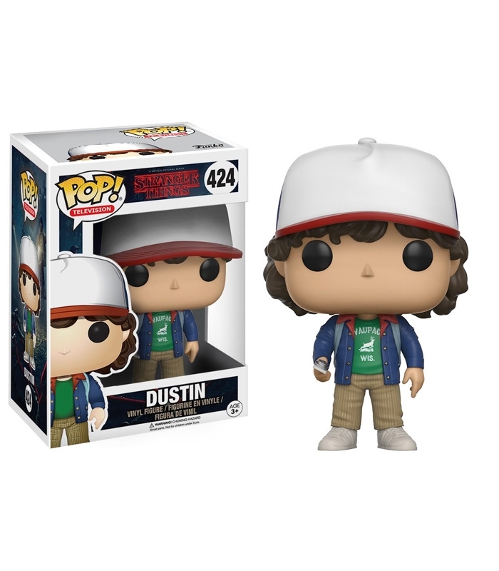Funko POP! Vinyl 424 Dustin - Stranger Things. Distribuidor España.