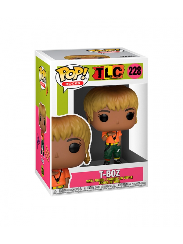 Funko Pop 228 TLC - T-Boz Música. Distribuidor España.