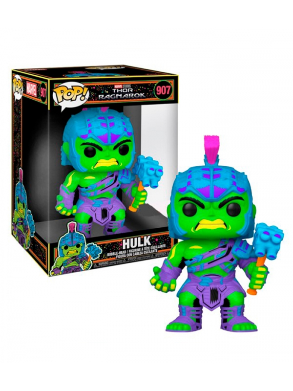 Funko POP! 10" Blacklight - Hulk - Marvel. Distribuidor España.