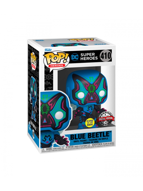 Funko POP! Blue Beetle(GW) DC Comics. Distribuidor España.