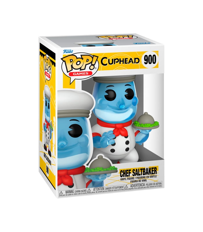 Funko POP! S3- Chef Saltbaker Cuphead. Distribuidor España.
