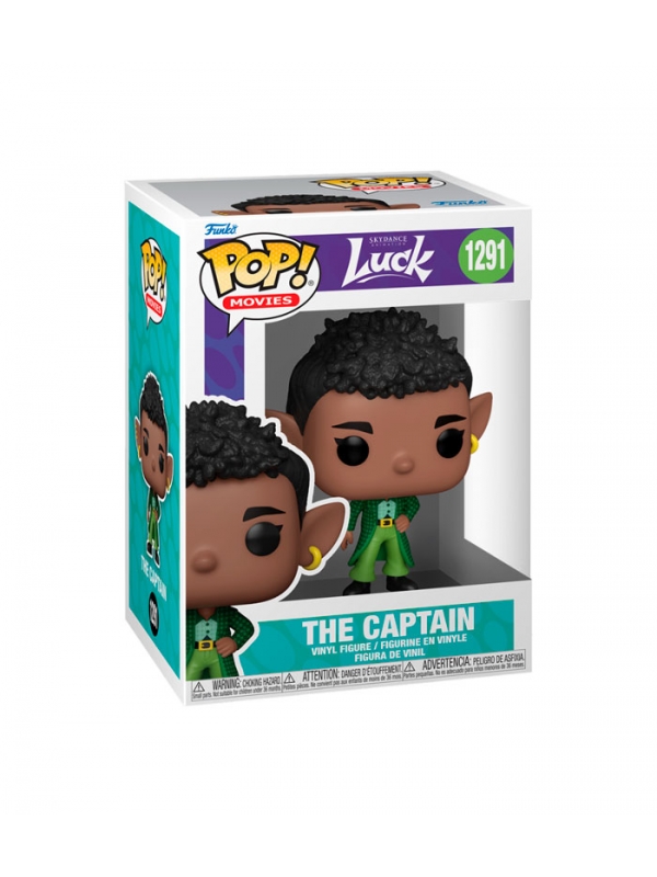 Funko POP! The Captain Luck. Distribuidor España.