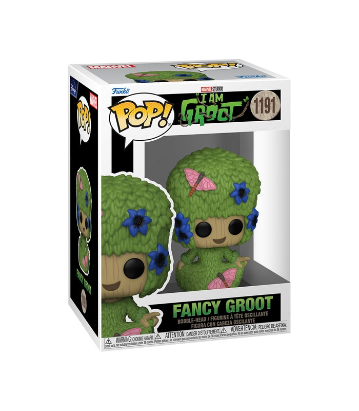 Funko POP! Yo soy Groot - Groot (Marie Hair) Marvel. Distribuidor España.