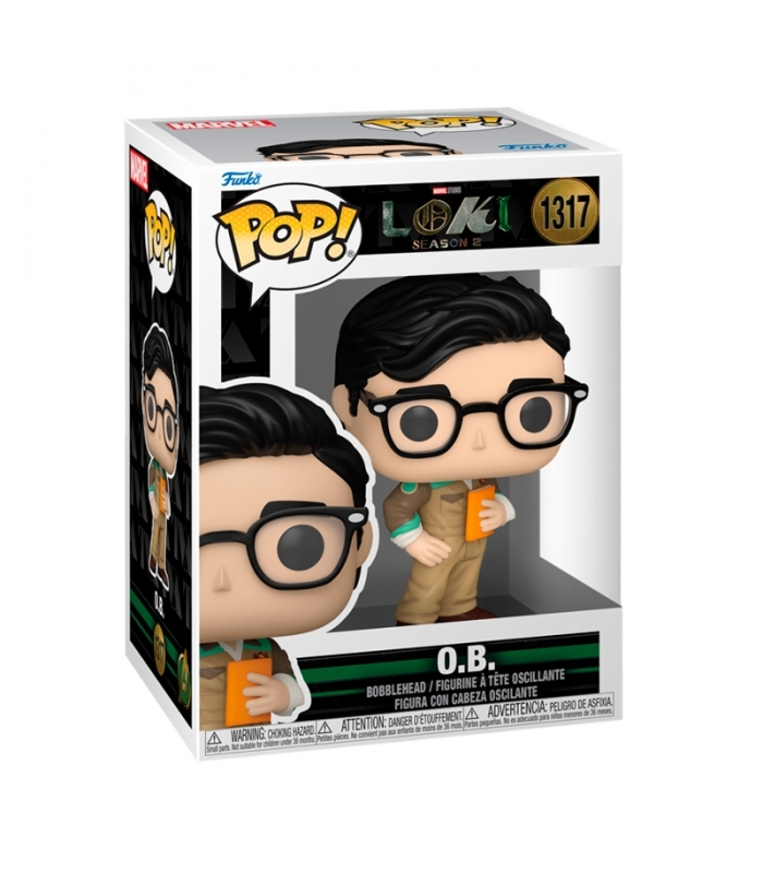 Funko Pop! Vinyl Loki Season 2- O.B. - Marvel. Distribuidor España.