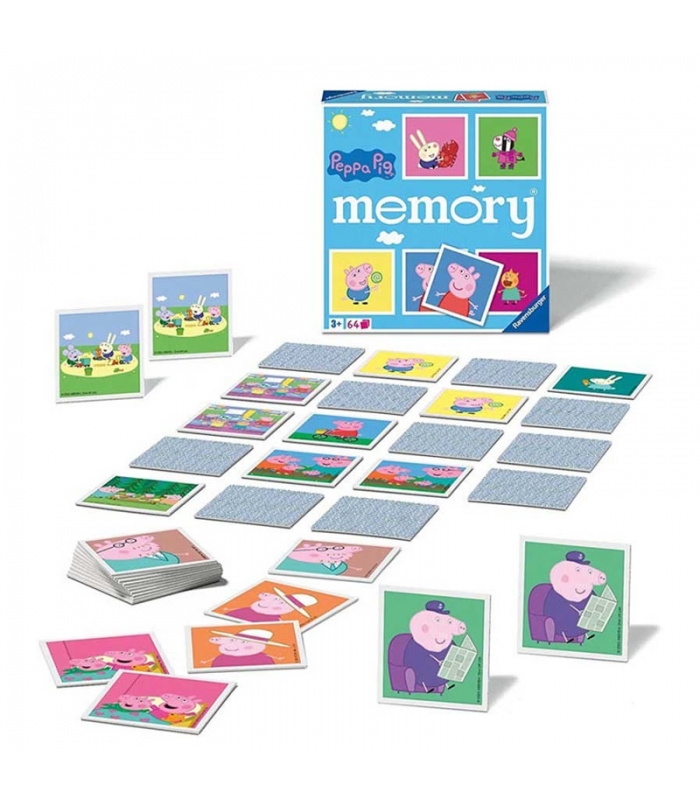 Memory® Pepa Pig Jueo de mesa Ravensburger. Distribuidor España