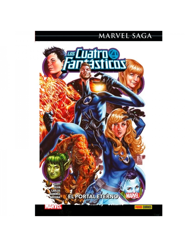 CÓMIC MARVEL PREMIERE Los 4 Fantásticos 7. El Portal Eterno de Panini. Distribuidor España.