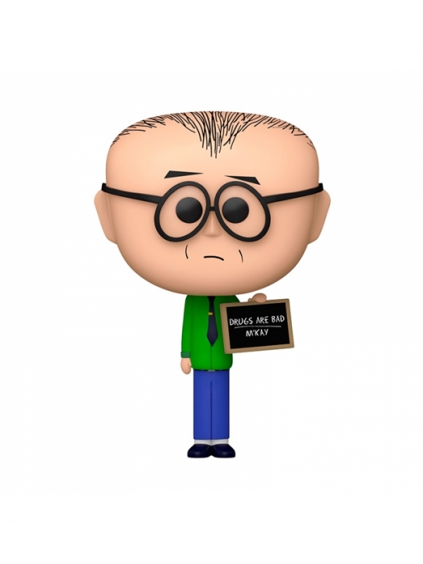 Funko Pop! Vinyl Mr. Mackey w/Sign - South Park. Distribuidor España.