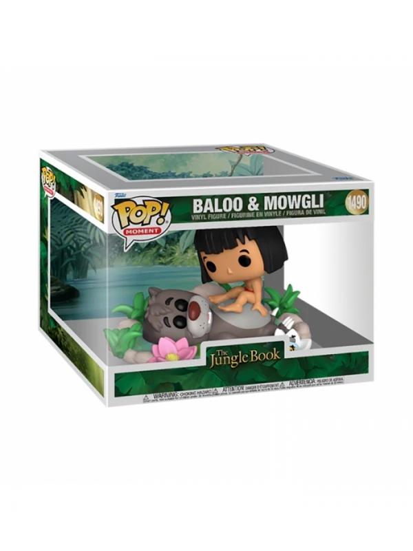 Funko Pop! Moment Baloo & Mowgli - Disney. Distribuidor España.