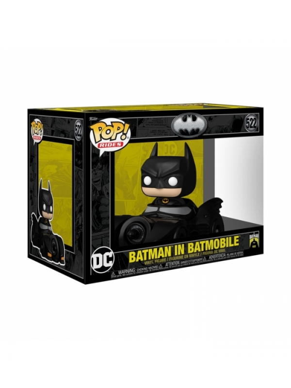 Funko Pop! Ride 85th- Batman w/Batmobile - DC Comics. Distribuidor España.