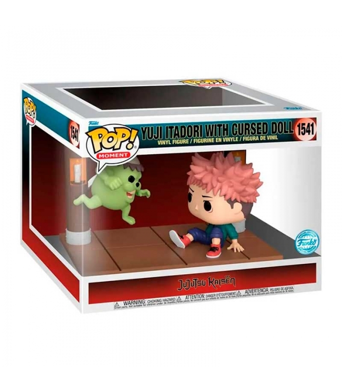 Funko Pop! Moment Moment: Yuji Itadori with Curse Doll - Jujutsu Kaisen ...