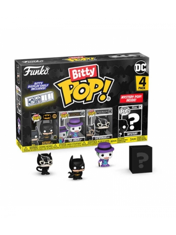 Bitty POP! 4-Pack Batman Series 1 - DC Comics. Distribuidor España.
