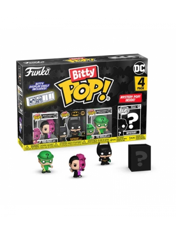 Bitty POP! 4-Pack Batman Series 4 - DC Comics. Distribuidor España.