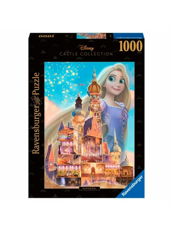 Puzzles Rapunzel - Disney Castles 1000pc de Ravensburger. Distribuidor.