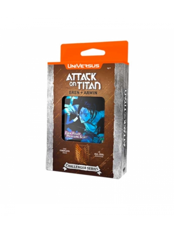 Attack on Titan "Battle for Humanity" Challenger Series Deck Display (4 ...