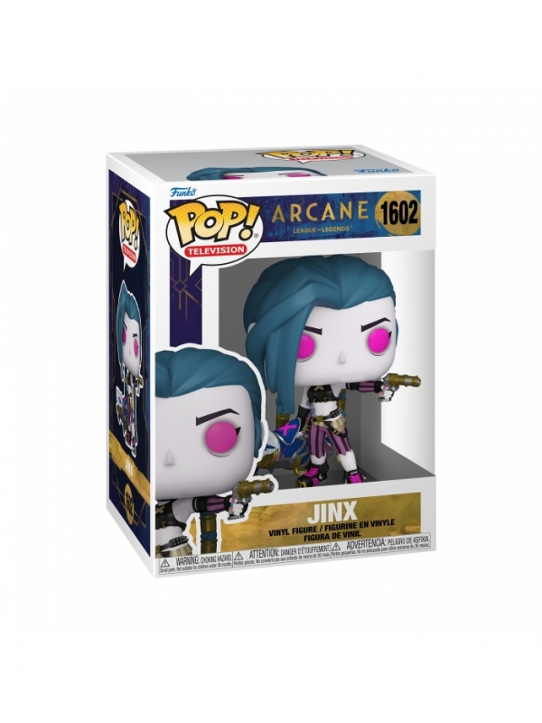 Funko Pop! Vinyl Jinx - Arcane: League of Legends. Distribuidor España.