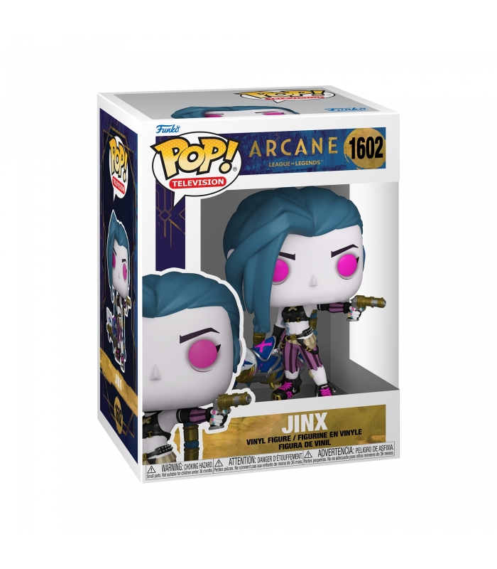 Funko Pop! Vinyl Jinx - Arcane: League of Legends. Distribuidor España.