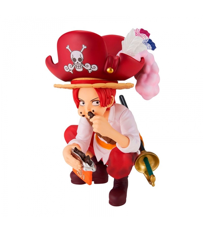 Figuras IKSHO OP SHANKS - 9 cm de Banpresto. Distribuidor.