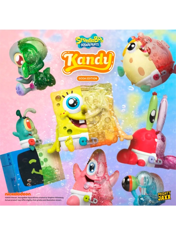 Figuras Kandy X SpongeBob SquarePants (Soda Edition) (6 unidades) de ...