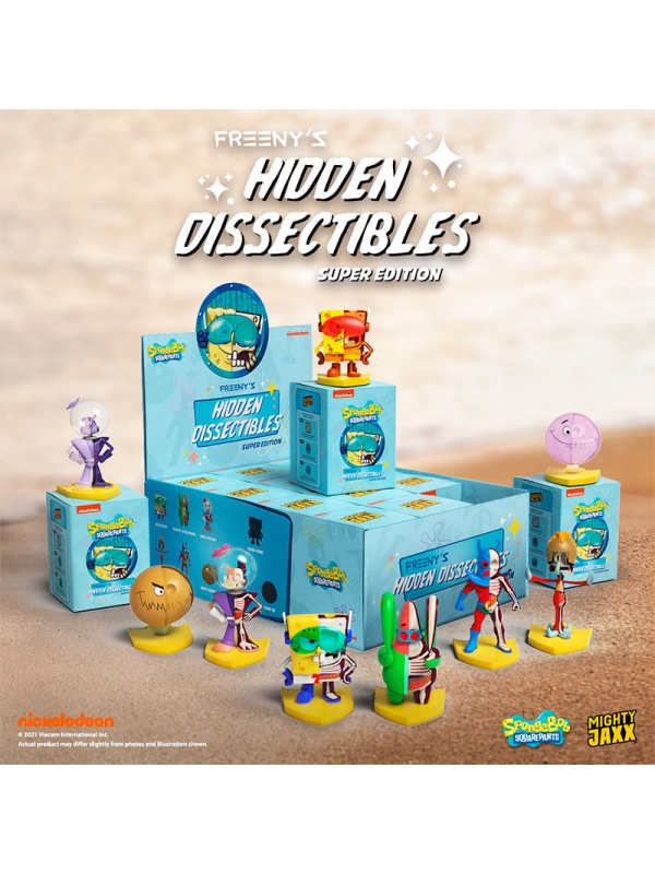 Figuras Freeny's Hidden Dissectibles: SpongeBob SquarePants Series 04 ...
