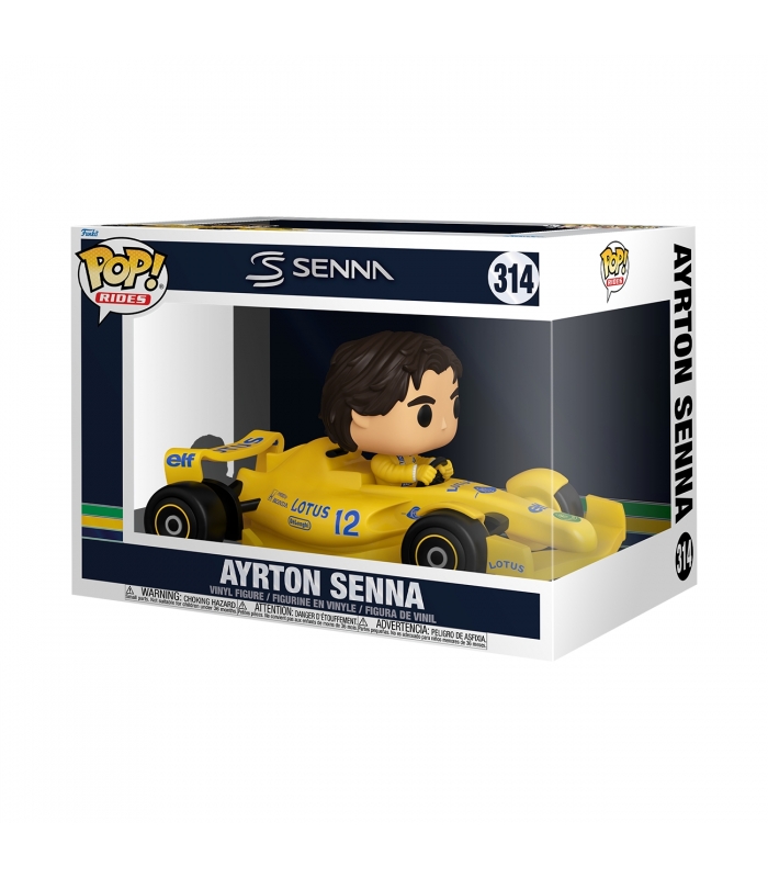 Funko Pop! Ride (Super Deluxe) Ayrton senna - Lotus - Fórmula 1 ...