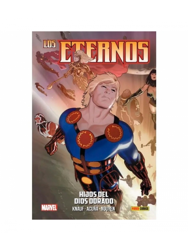 LOS ETERNOS 9. HIJOS DEL DIOS DORADO Marvel de Panini Cómics. Distribuidor España.