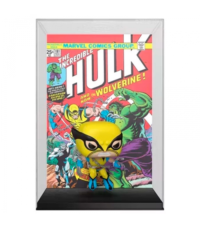 Funko Pop! Comic Cover Inc Hulk 181(Wolv) - Marvel. Distribuidor España.