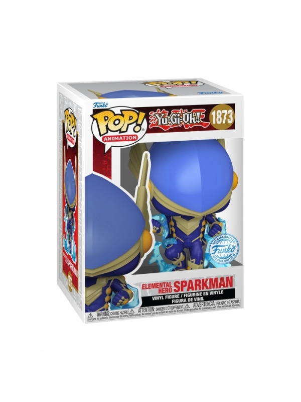 Funko Pop! Vinyl (Exc) Elemental hero sparkman - Yu-Gi-Oh ...