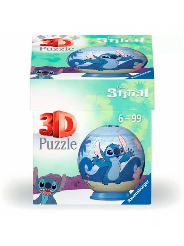 Puzzles Disney Stitch 3D de Ravensburger. Distribuidor.