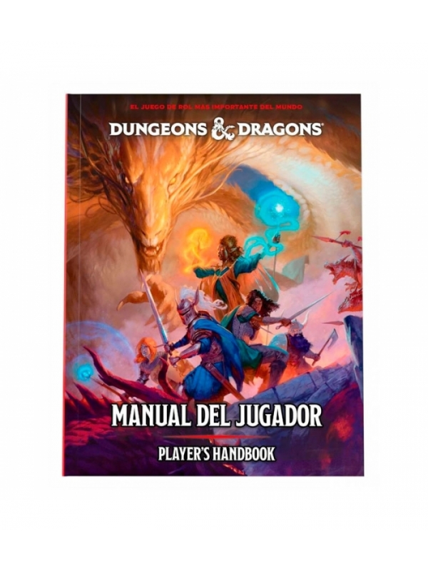 D&D Manual del Jugador 2024 HC Español - Dungeons & Dragons . Distribuidor España.