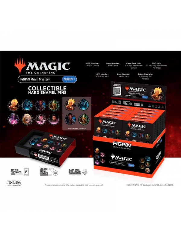 Mystery Minis Pins Series 1 (10 unidades) Magic The Gathering - FigPin ...