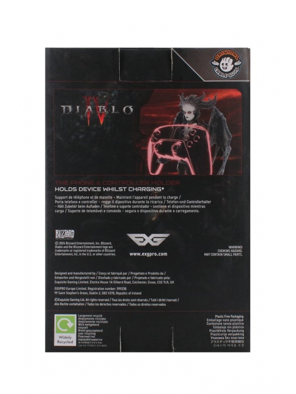 Diablo IV: Lilith Cable Guys Controller and Phone Stand