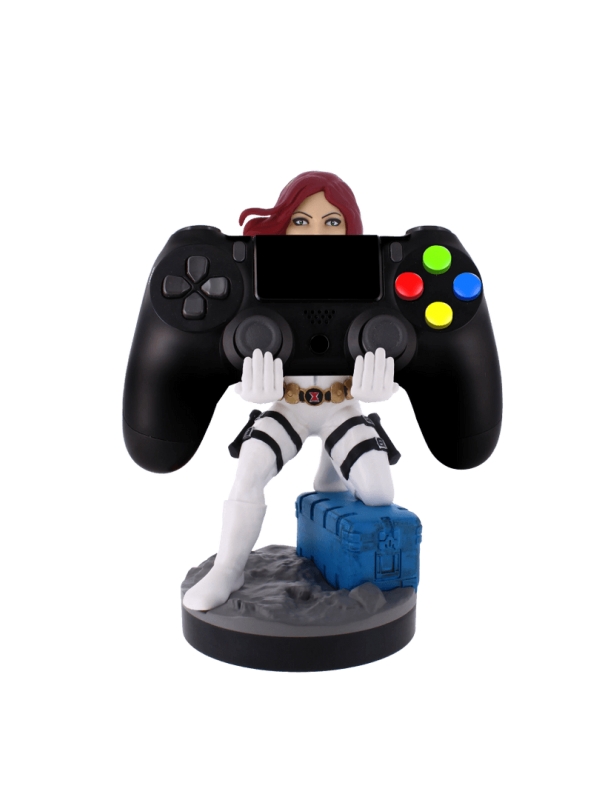 Marvel: Black Widow White Suit Cable Guys Controller Holder and Phone Stand