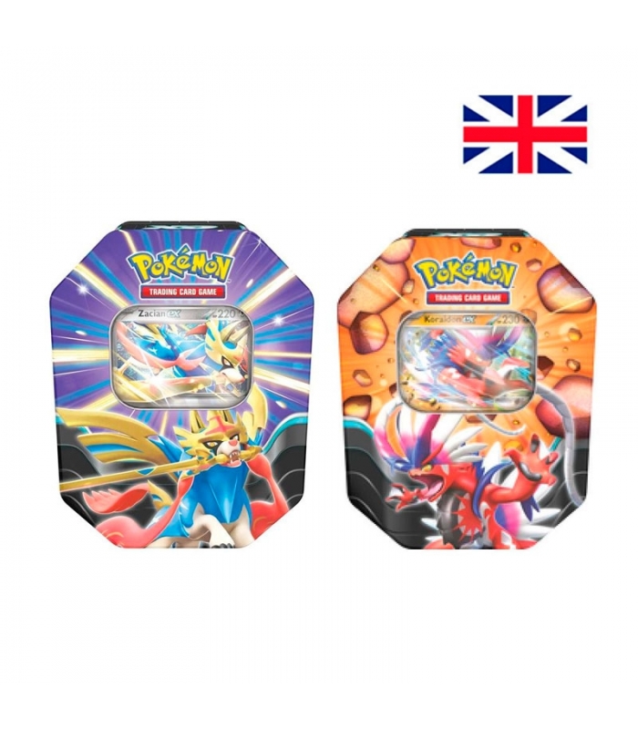 Slashing Legends Ex Tin Assortment (6 unidades) Pokémon. Distribuidor ...