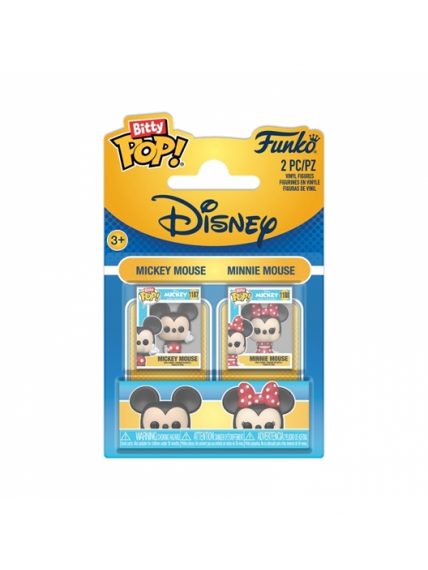 Funko Bitty POP! 2-Pack Mickey and Minnie Mouse - Disney. Distribuidor ...