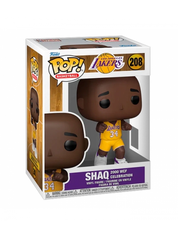 Funko POP! Vinyl Shaq (2000 WCF Celebrations) Los Anglees Lakers - NBA ...