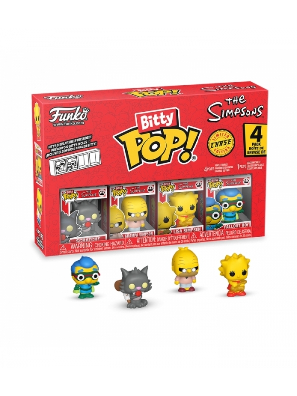 Funko Bitty POP! 4-Pack The Simpsons Series 4 - The Simpsons ...