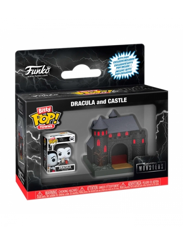 Funko Bitty POP! Town Dracula and Castle - Universal Monsters ...