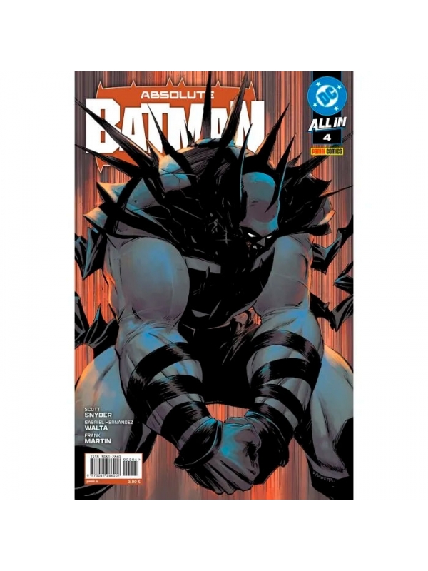 ABSOLUTE BATMAN N.4 DC Comics de Panini Cómics. Distribuidor España.