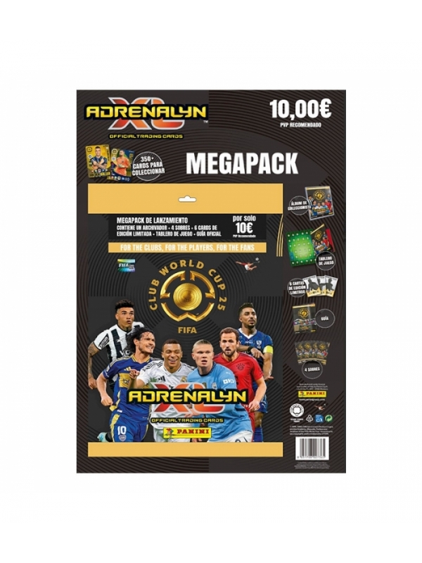 Cartón Starter Pack Adrenalyn FIFA Club World Cup 2025 de Panini Cromos ...
