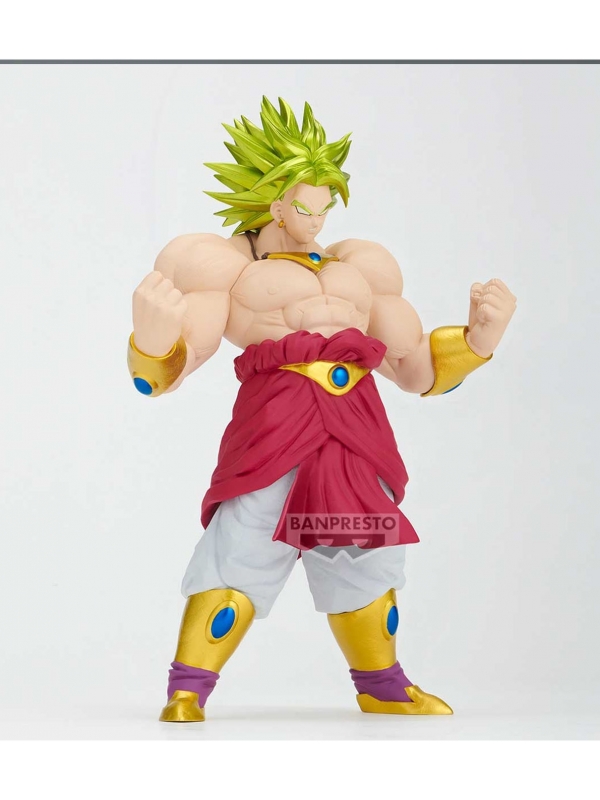 Figuras DRAGON BALL Z BLOOD OF SAIYANS-SUPER SAIYAN BROLY- de 20 cm de Banpresto. Distribuidor.