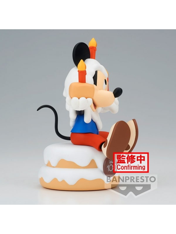 Figuras Disney Characters Sofubi -MICKEY MOUSE-Disney 100th Anniversary ver. 11 cm de Banpresto ...