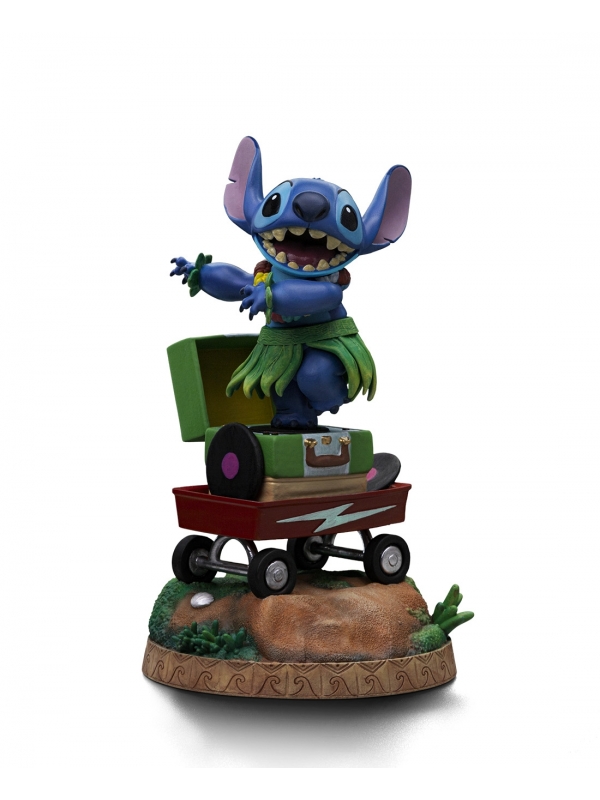 Figuras Stitch (Hula Version) (18 cm) de Iron Studios. Distribuidor.