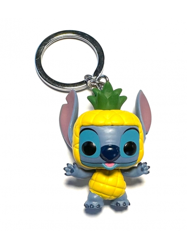 Funko POP! Keychain Stitch Pineapple - Lilo & Stitch. Distribuidor España.