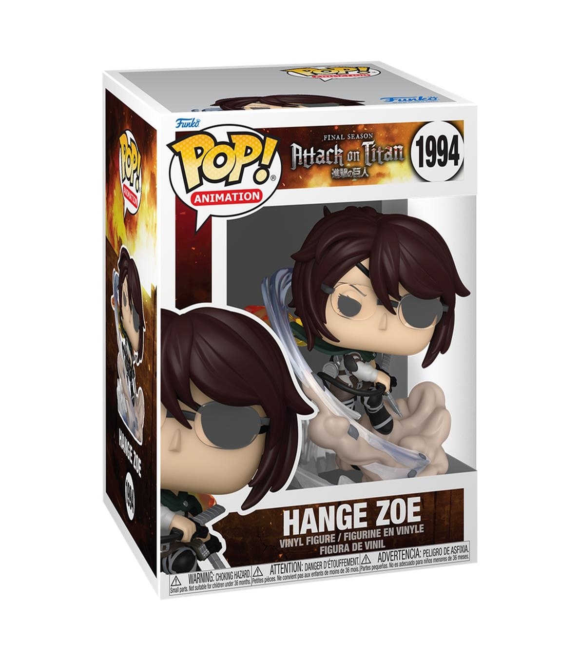 Funko POP! Premium Hange Zoe - Attack on Titan. Distribuidor España.