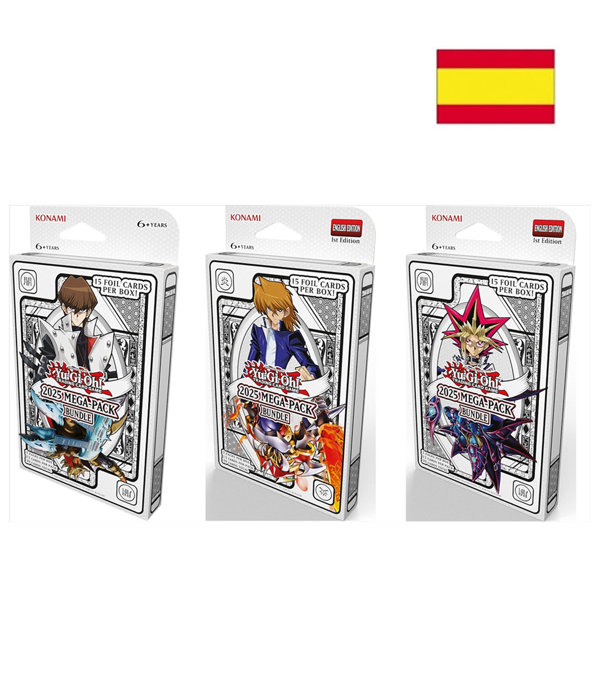 Mega-Pack Bundle 2025 (12 unidades) Español - Yu-Gi-Oh!. Distribuidor ...