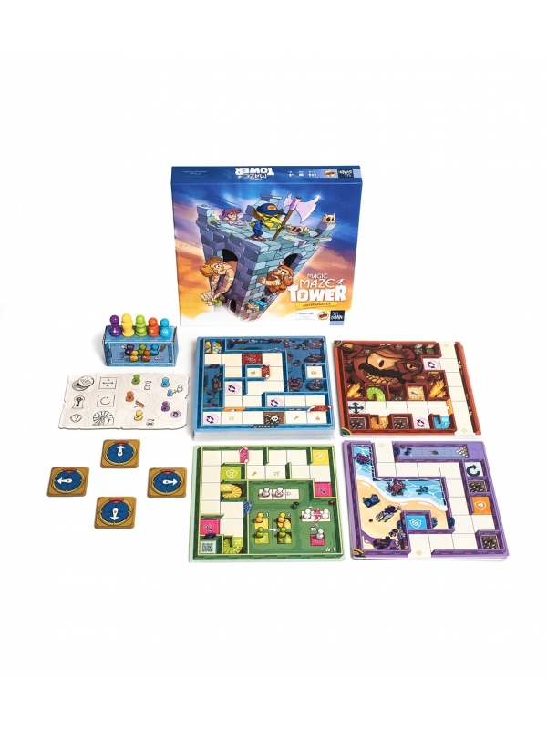 Magic Maze Tower Juego de mesa 2Tomatoes Games. Distribuidor España